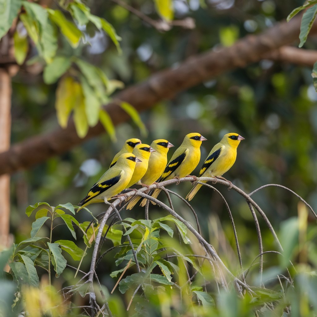 Yellow Birds: Spotting These Vibrant Avian Species Guide
