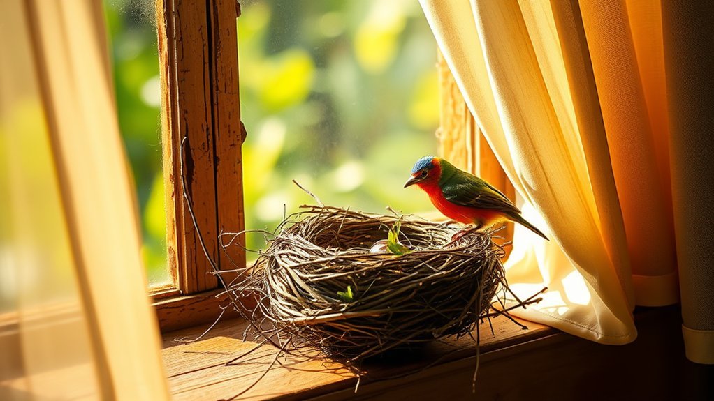 Bird Building a Nest in My House: A Sign of Blessings?