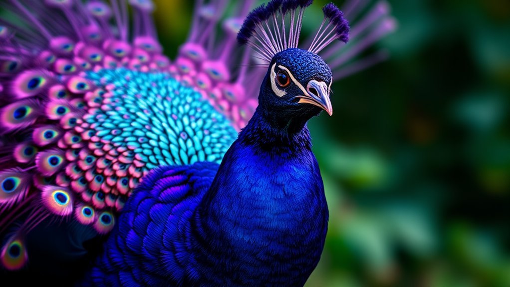 Purple Peacock: Myth Vs Reality of This Rare Beauty